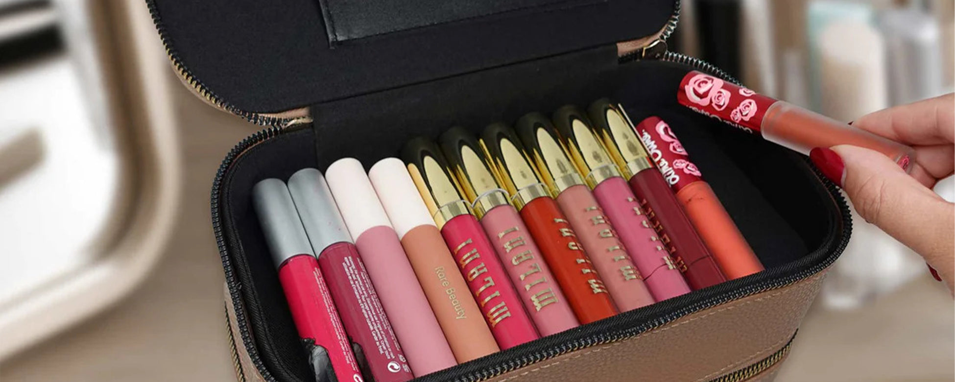 How to Pack Makeup for Travel | Impressions Vanity Co.