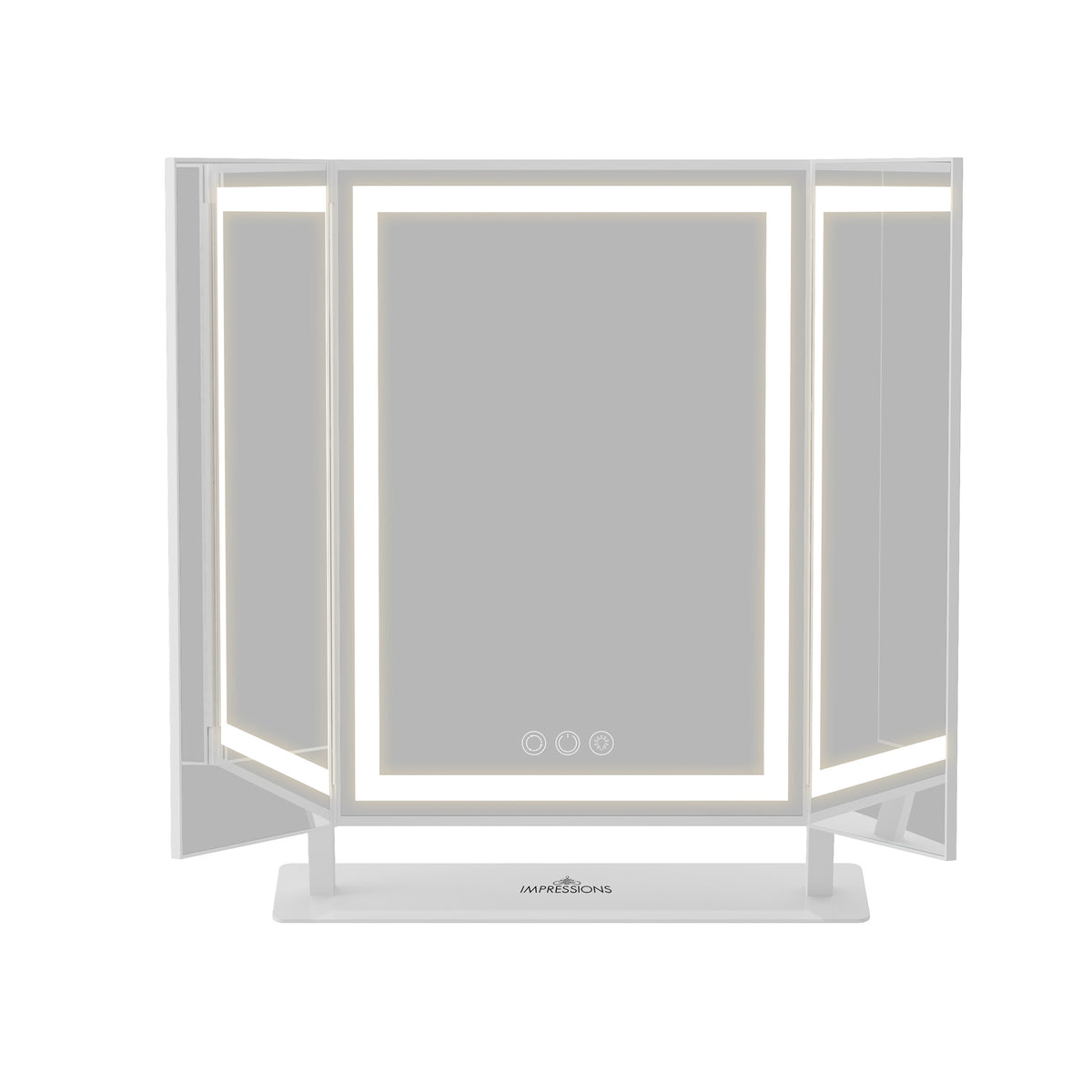 Lavish Trifold LED Tri-Tone Makeup Mirror – Impressions Vanity Co.