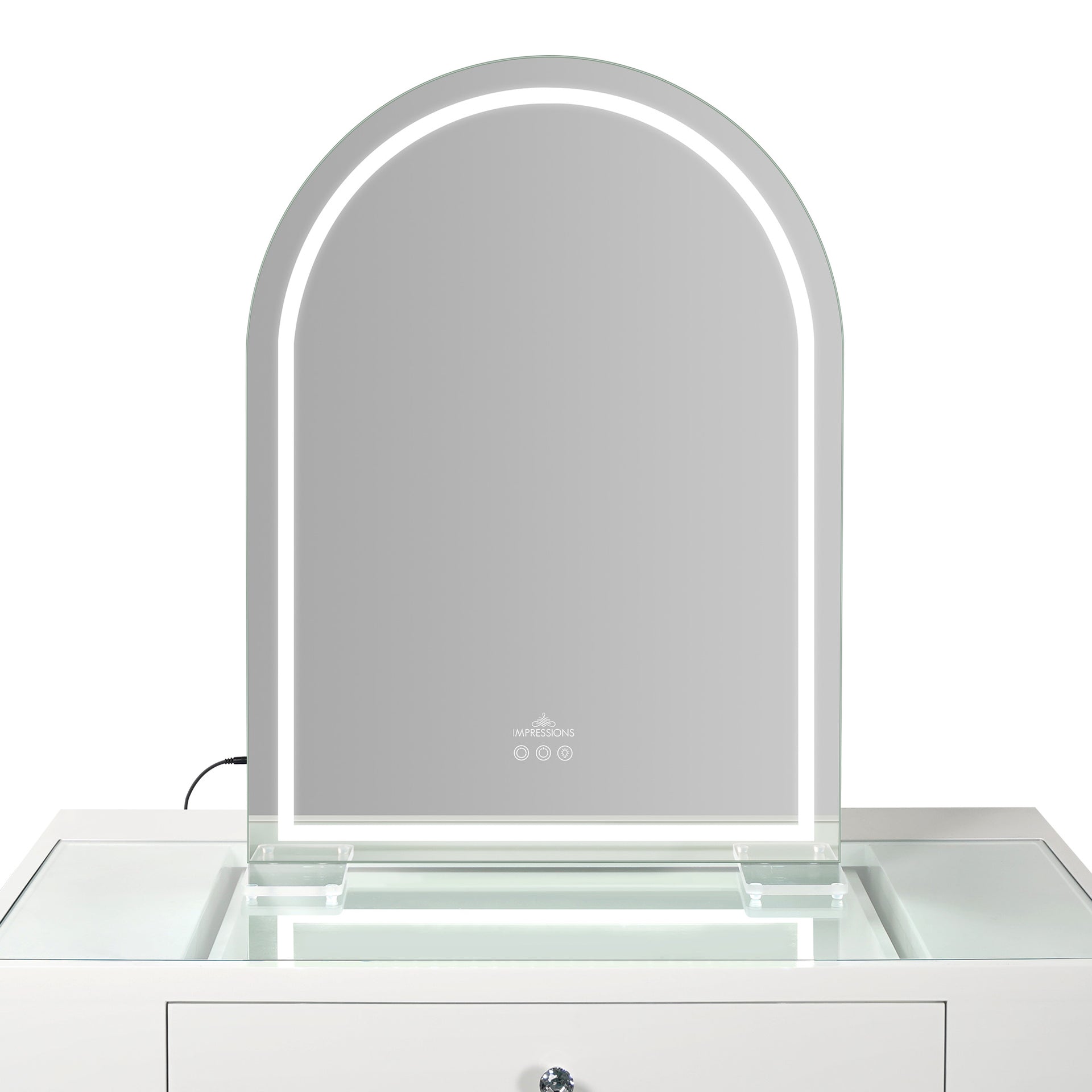Stage Lite Arch Vanity Mirror – Impressions Vanity Co.