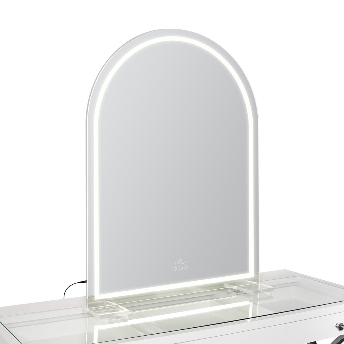 Stage Lite Arch XL Vanity Mirror – Impressions Vanity Co.