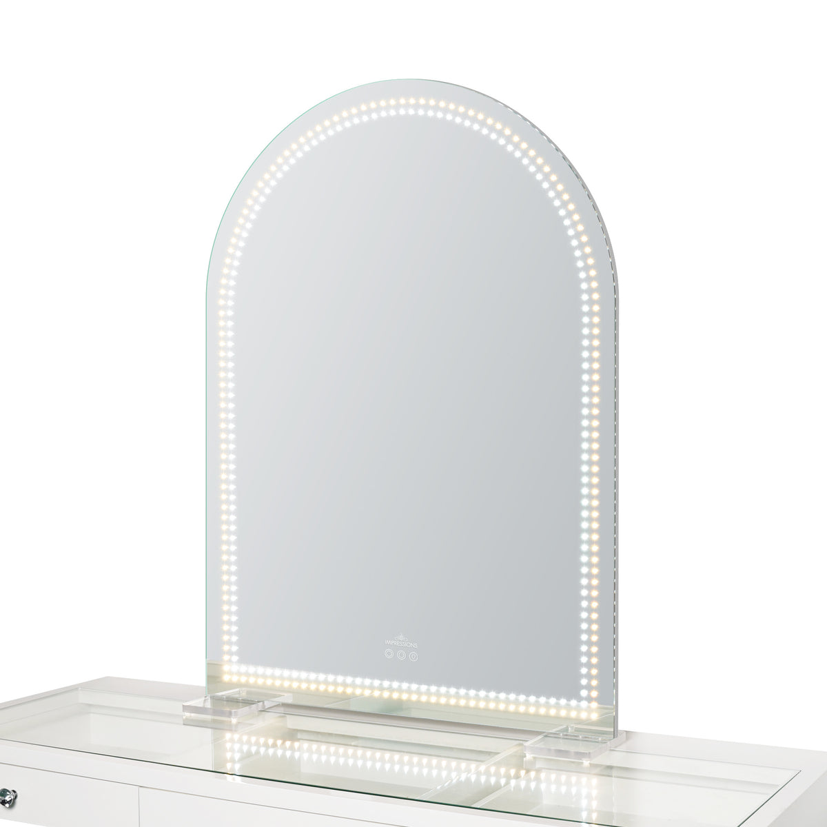 Stage Lite Arch XL Vanity Mirror – Impressions Vanity Co.