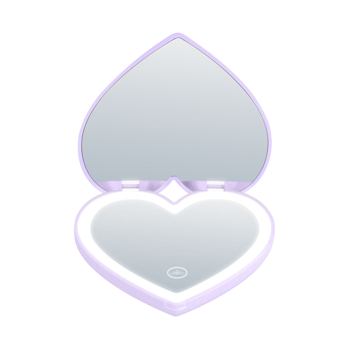 Amour LED Heart Compact Mirror – Impressions Vanity Co.