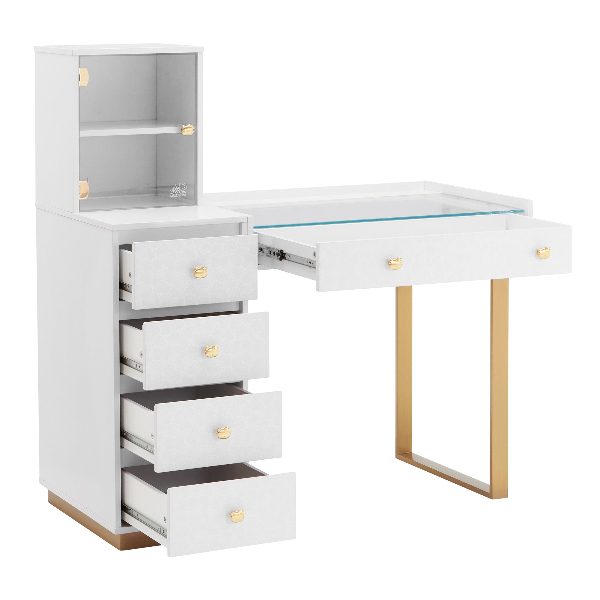 Hello Kitty® SlayStation Duet Vanity Desk – Impressions Vanity Co.