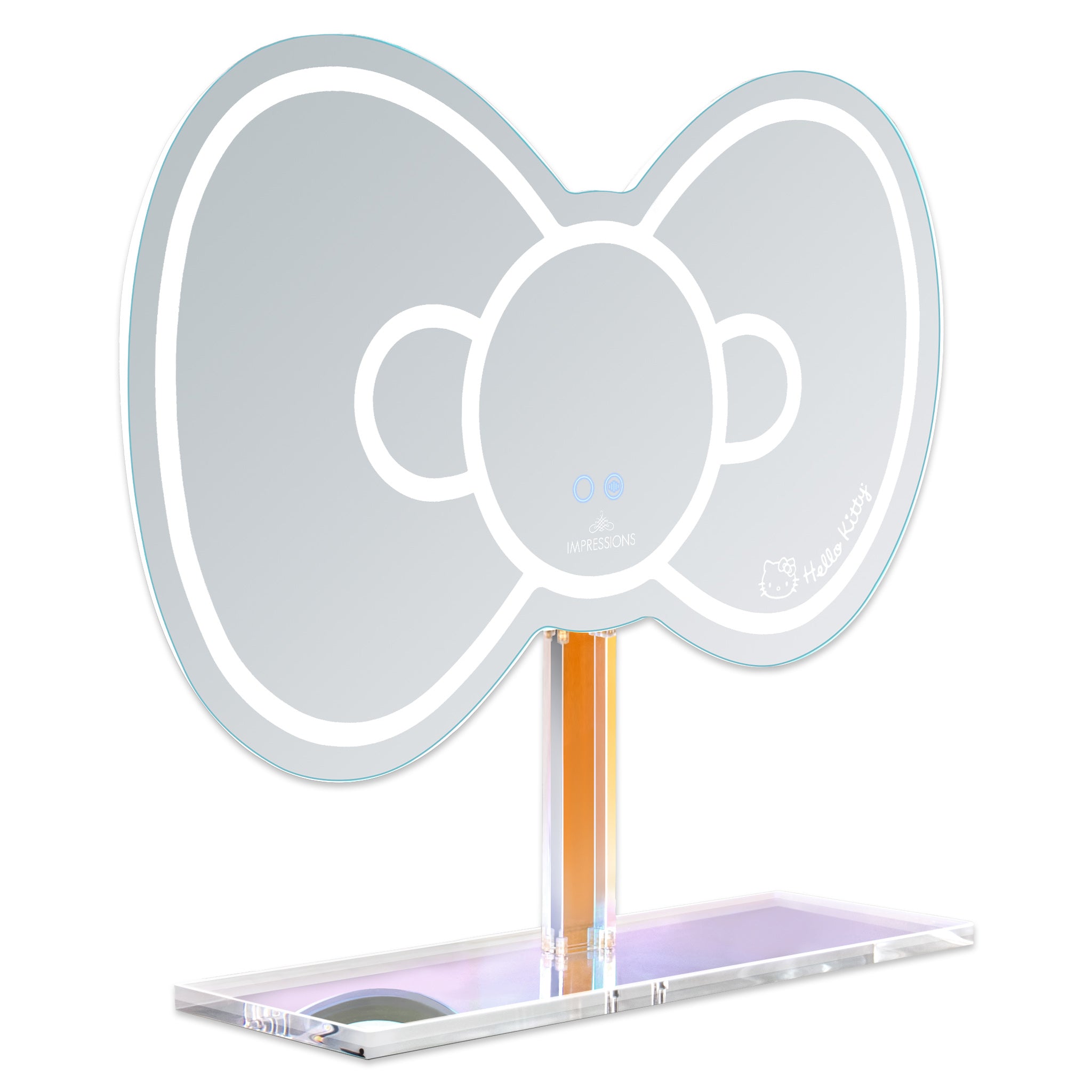 Hello Kitty® RGB Bow Wall Mirror W/ Detachable Base – Impressions ...
