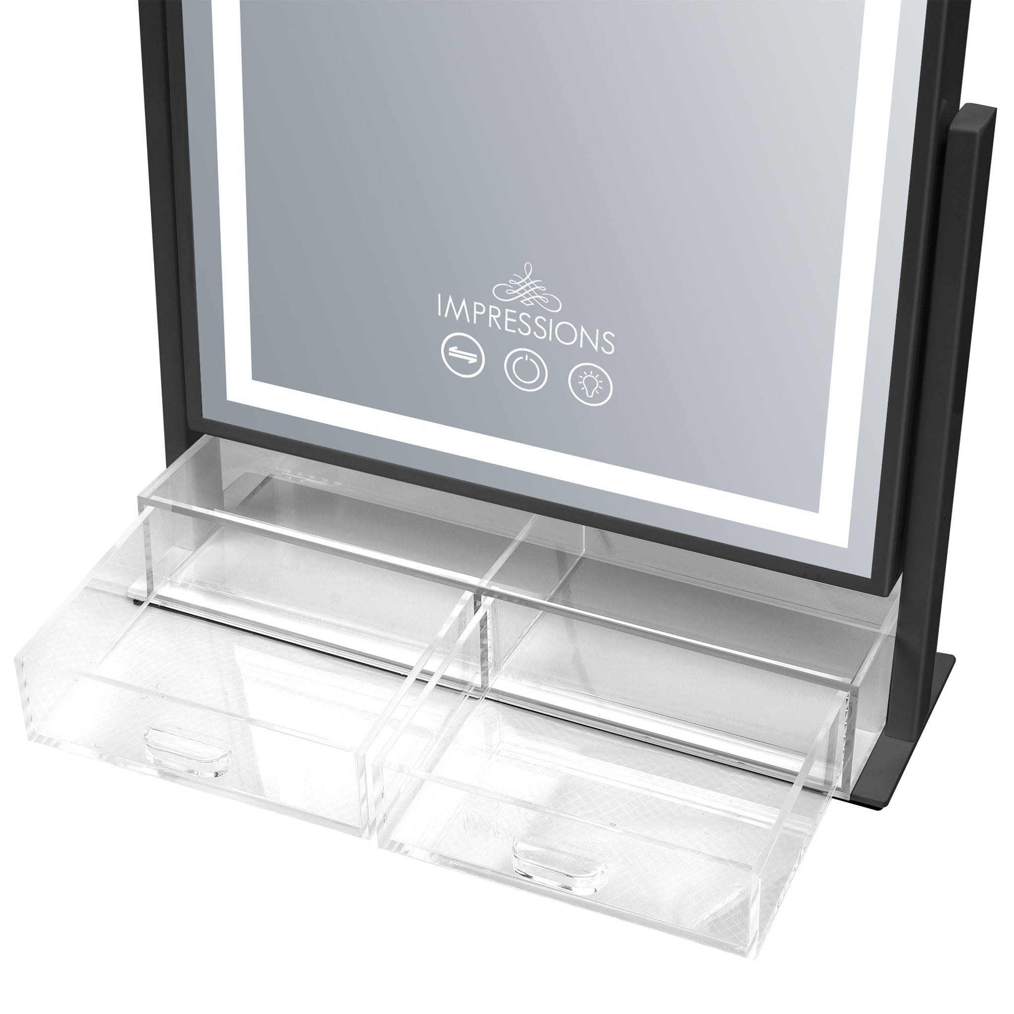 Glow & Store Tri-Tone LED Makeup Mirror – Impressions Vanity Co.