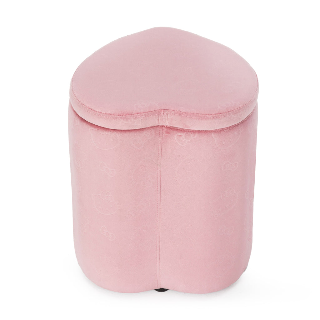 Hello Kitty® Heart Storage Vanity Ottoman – Impressions Vanity Co.