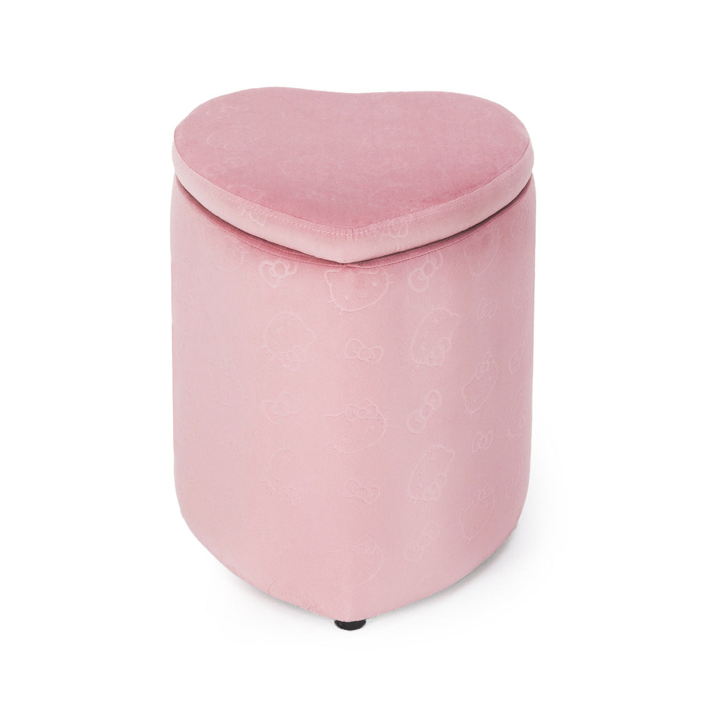 Hello Kitty® Heart Storage Vanity Ottoman – Impressions Vanity Co.