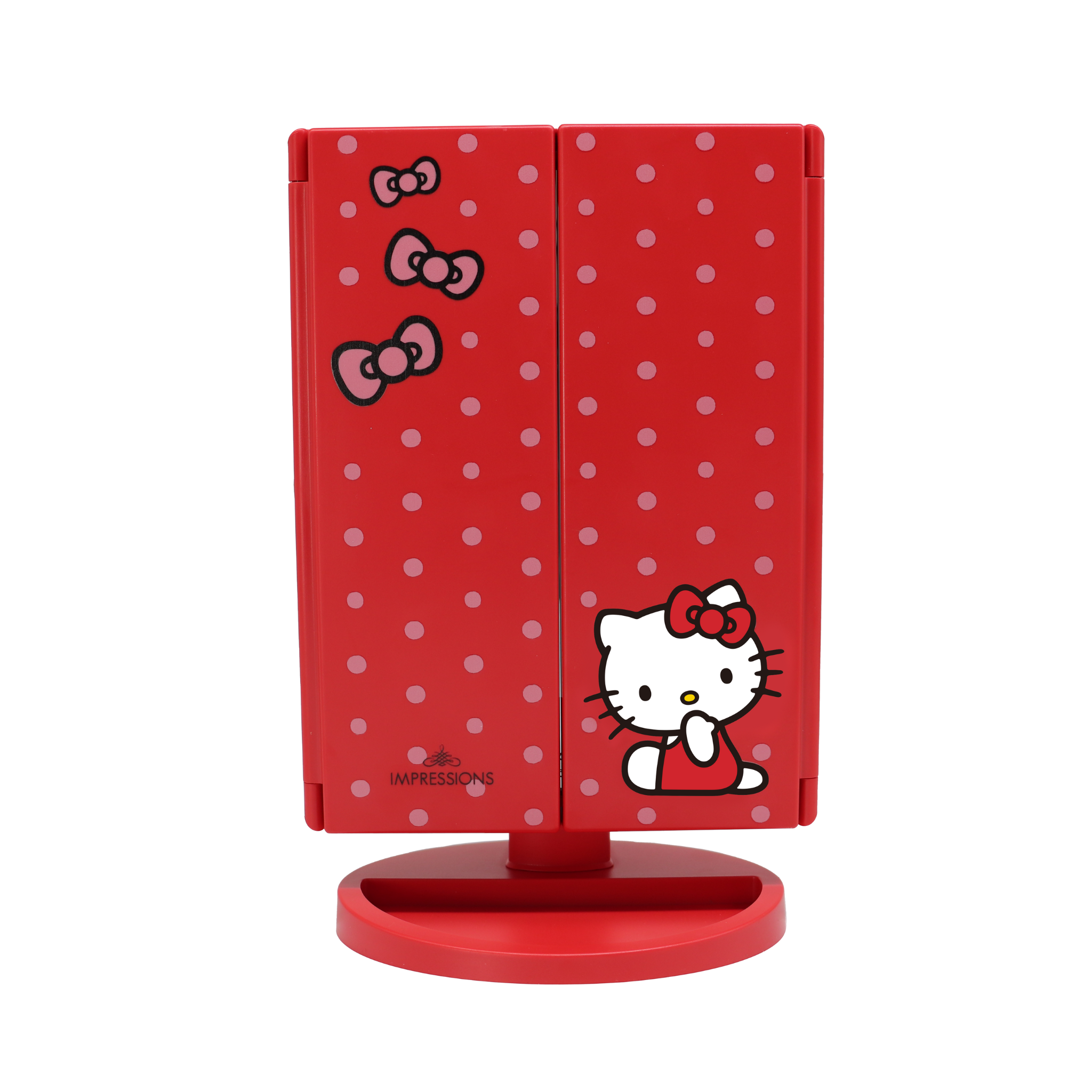 Hello Kitty®️ Bows Trifold LED Makeup Mirror – Impressions Vanity Co.