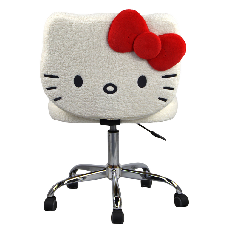Hello Kitty® Sherpa Swivel Vanity Chair – Impressions Vanity Co.