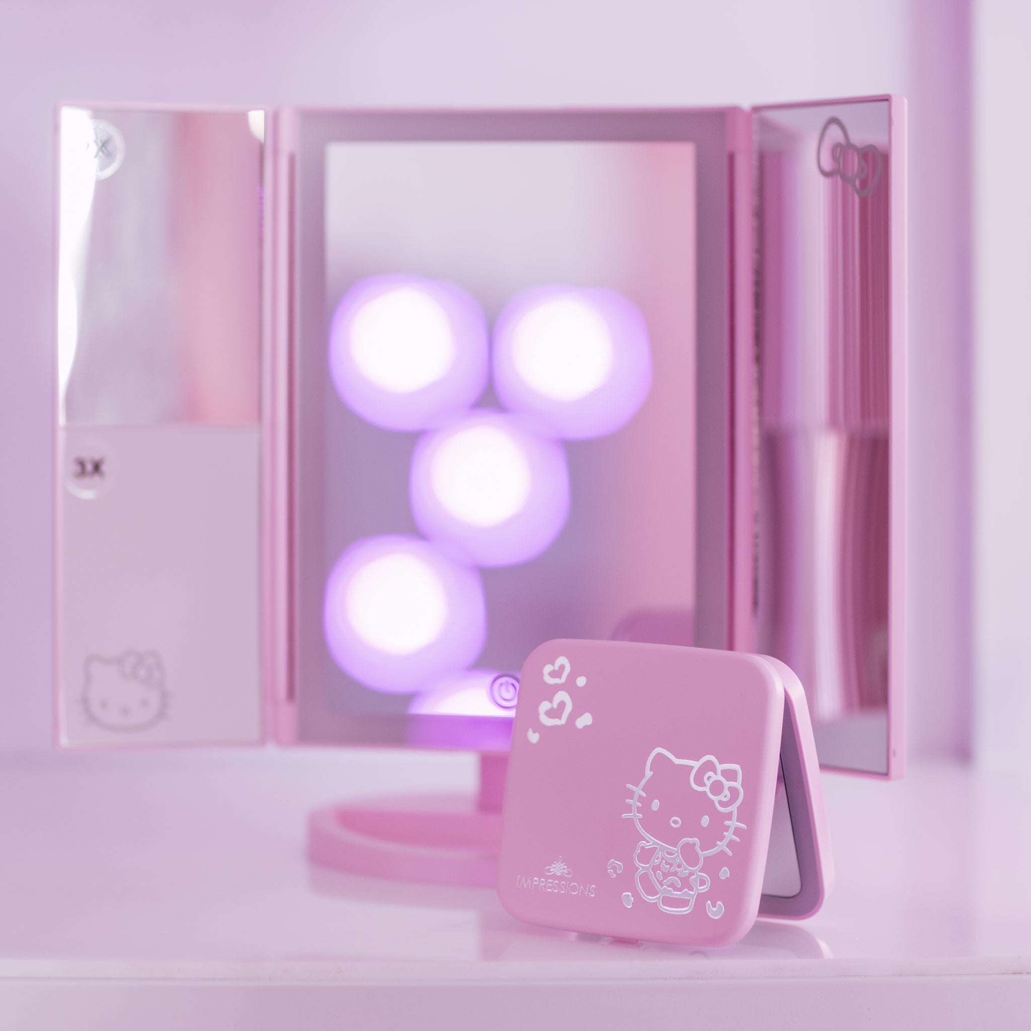 Hello Kitty® Supercute Trifold + Compact Bundle – Impressions Vanity Co.