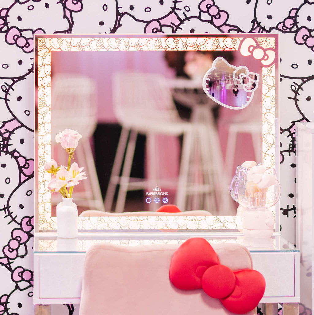 Hello Kitty® RGB PLUS "All Over" Vanity Mirror – Impressions Vanity Co.