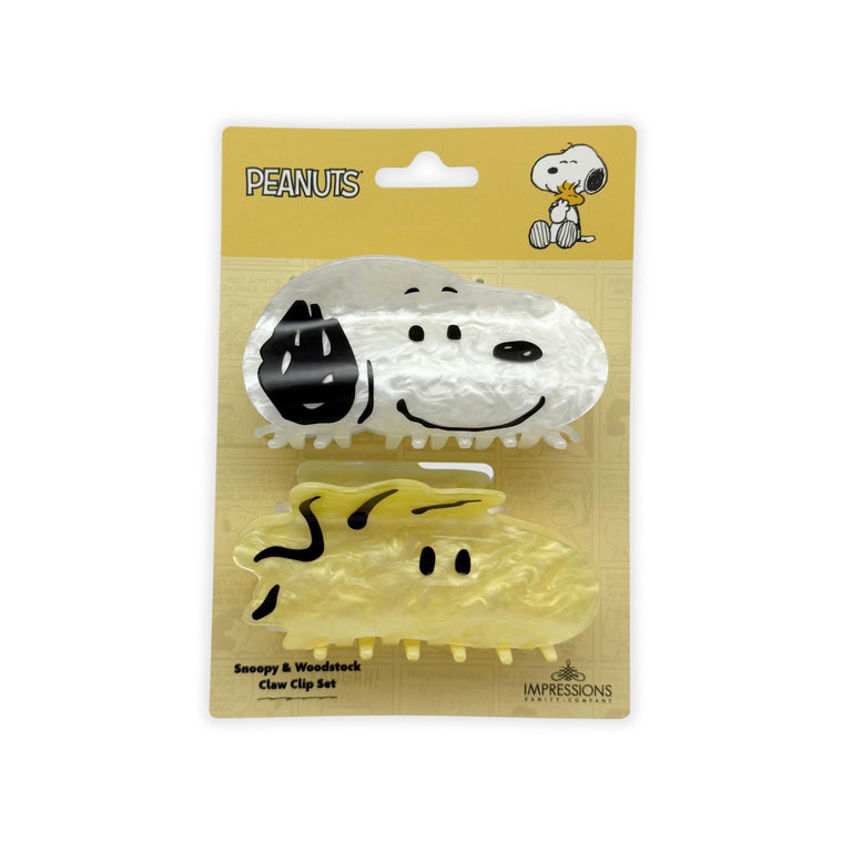 Peanuts™ Snoopy & Woodstock Claw Clip Set – Impressions Vanity Co.