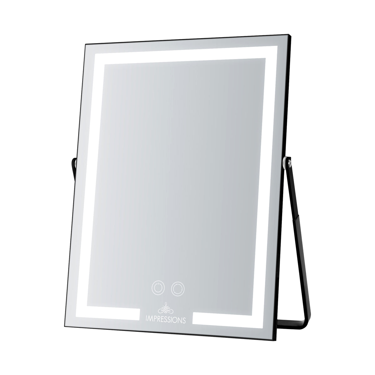 The Muse Tri-Tone LED Easel Makeup Mirror – Impressions Vanity Co.