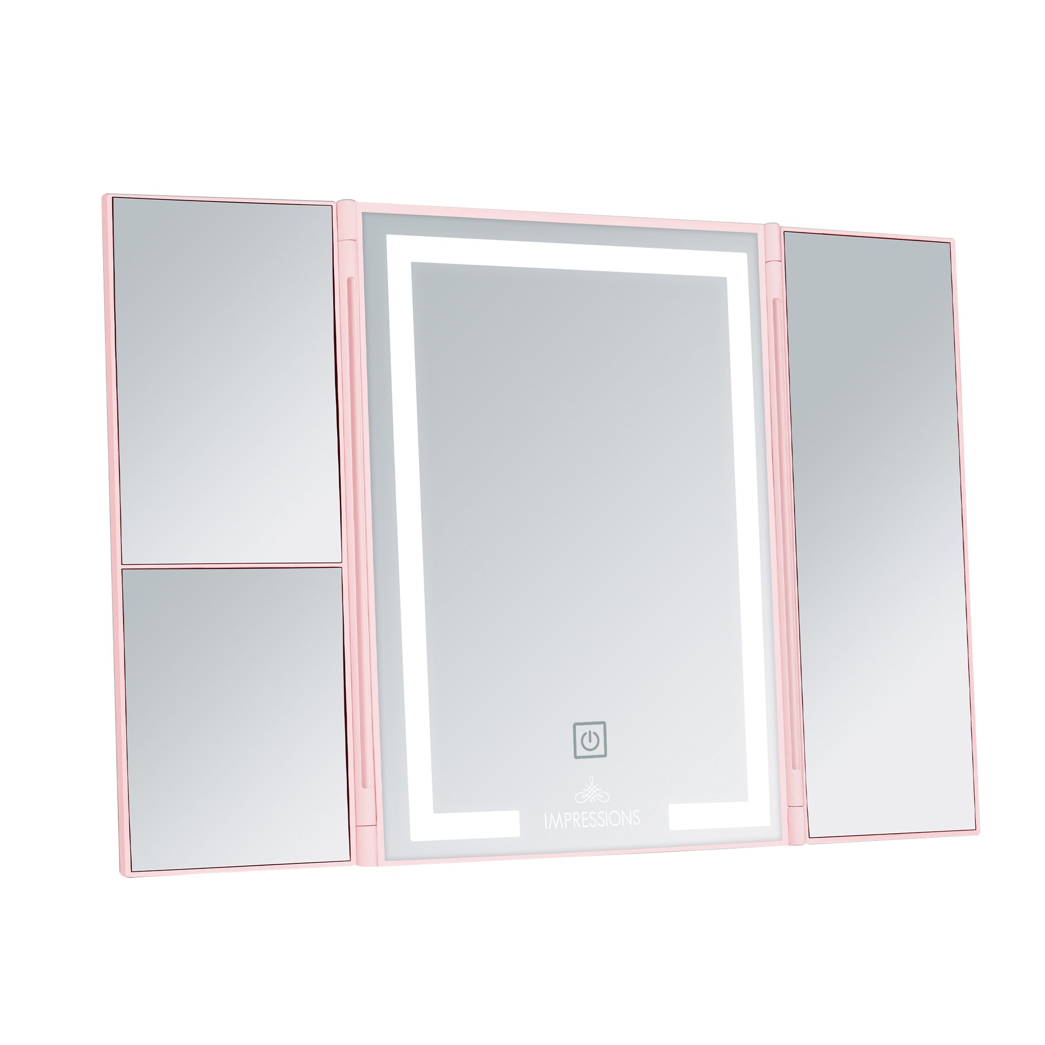 Lucid Trifold LED Easel Makeup Mirror – Impressions Vanity Co.