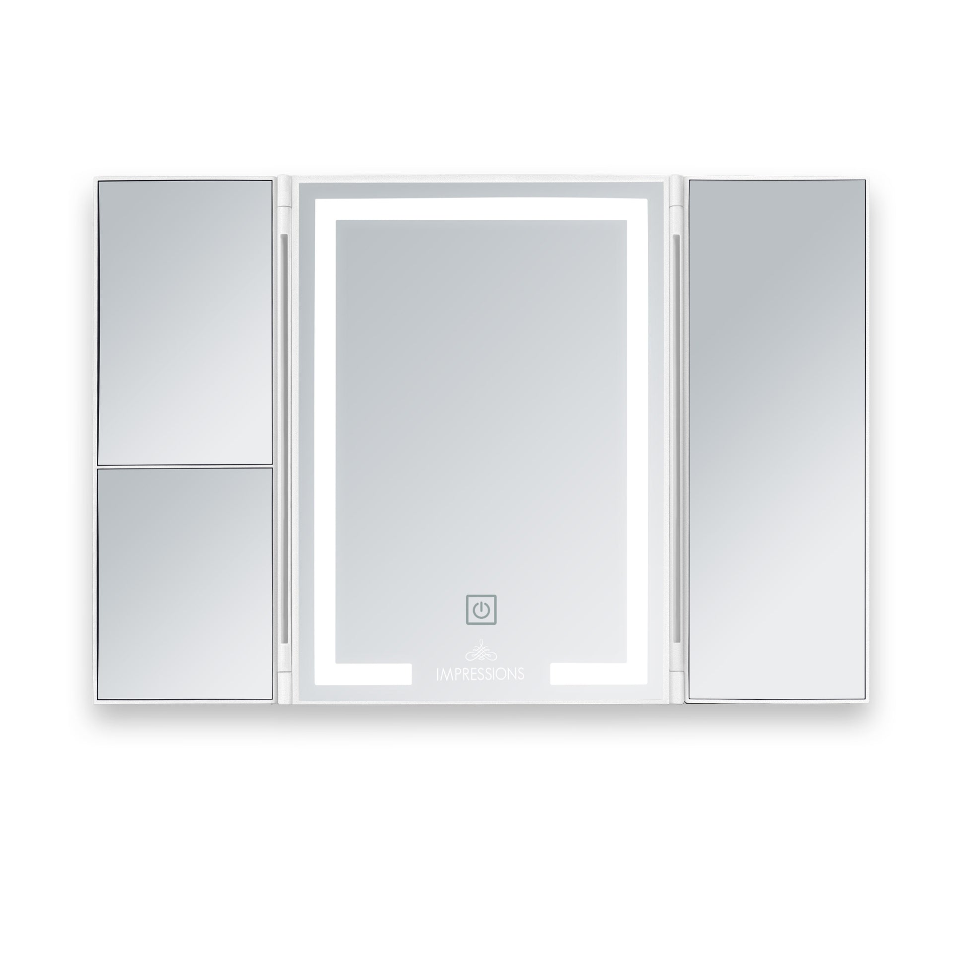 Lucid Trifold LED Easel Makeup Mirror – Impressions Vanity Co.