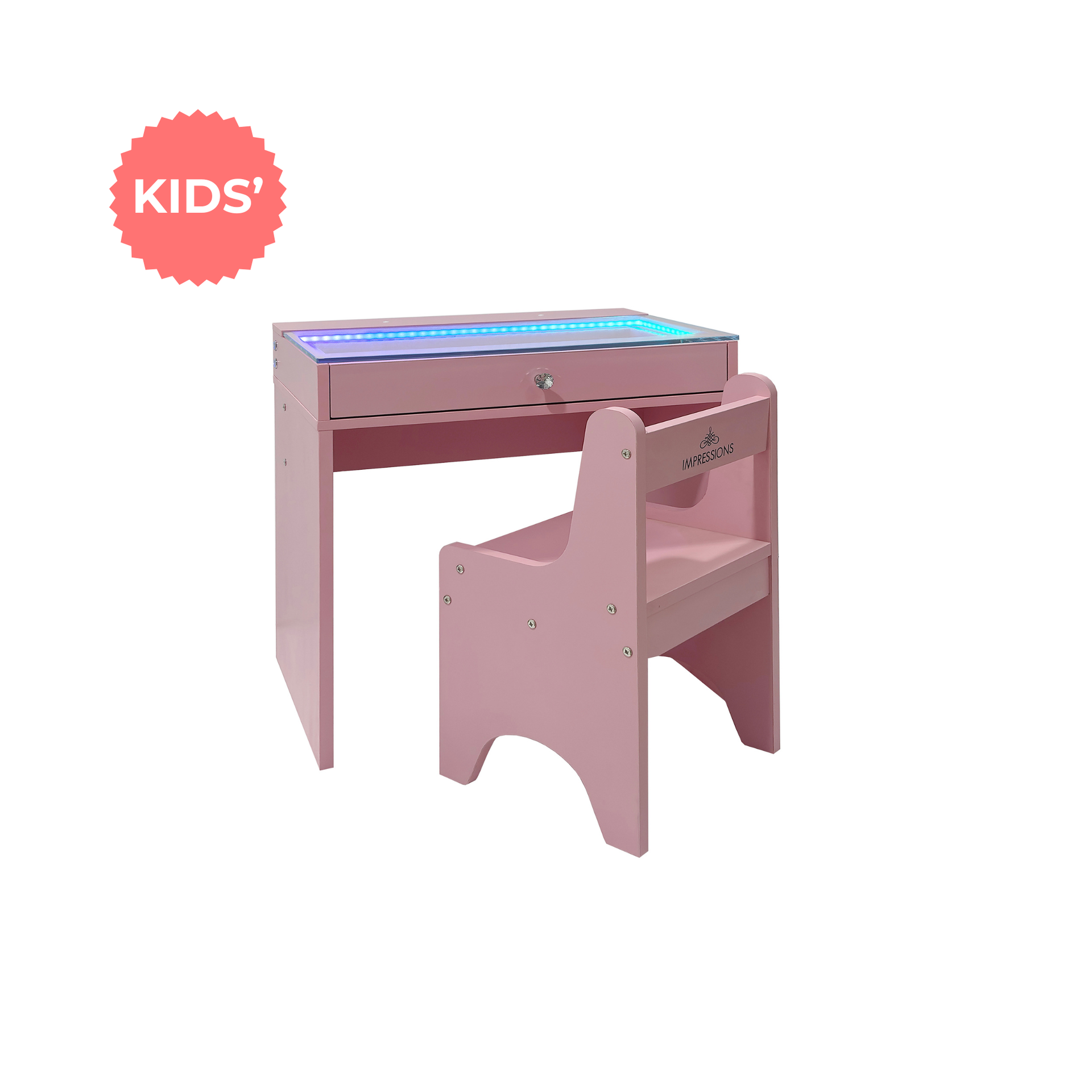 SlayStation® Little Princess Table w/ RGB Light – Impressions Vanity Co.