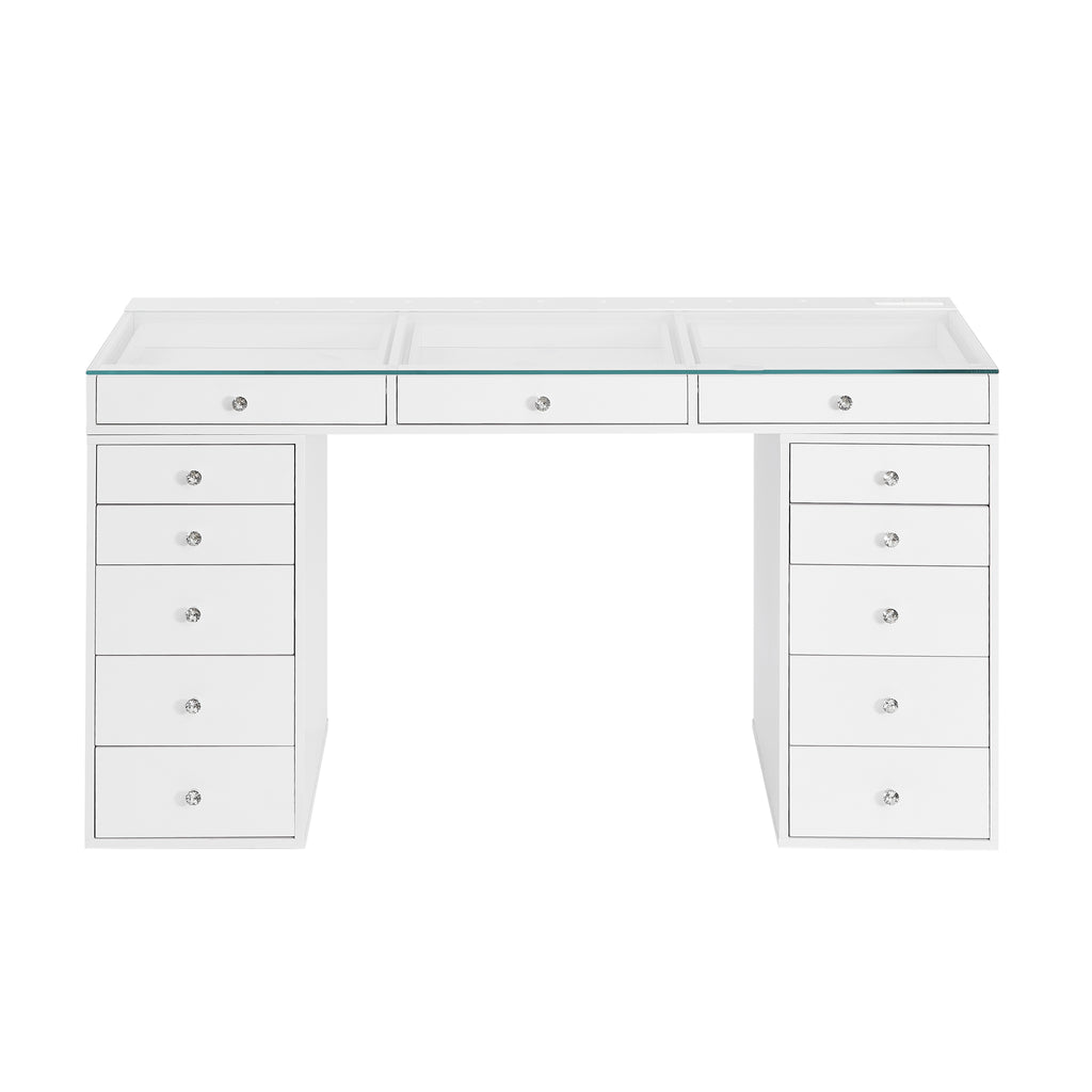 SlayStation® Pro 2.0 Vanity Table w/ USB – Impressions Vanity Co.