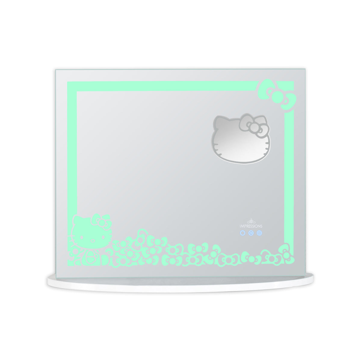 Hello Kitty® RGB PLUS "Bows" Vanity Mirror – Impressions Vanity Co.