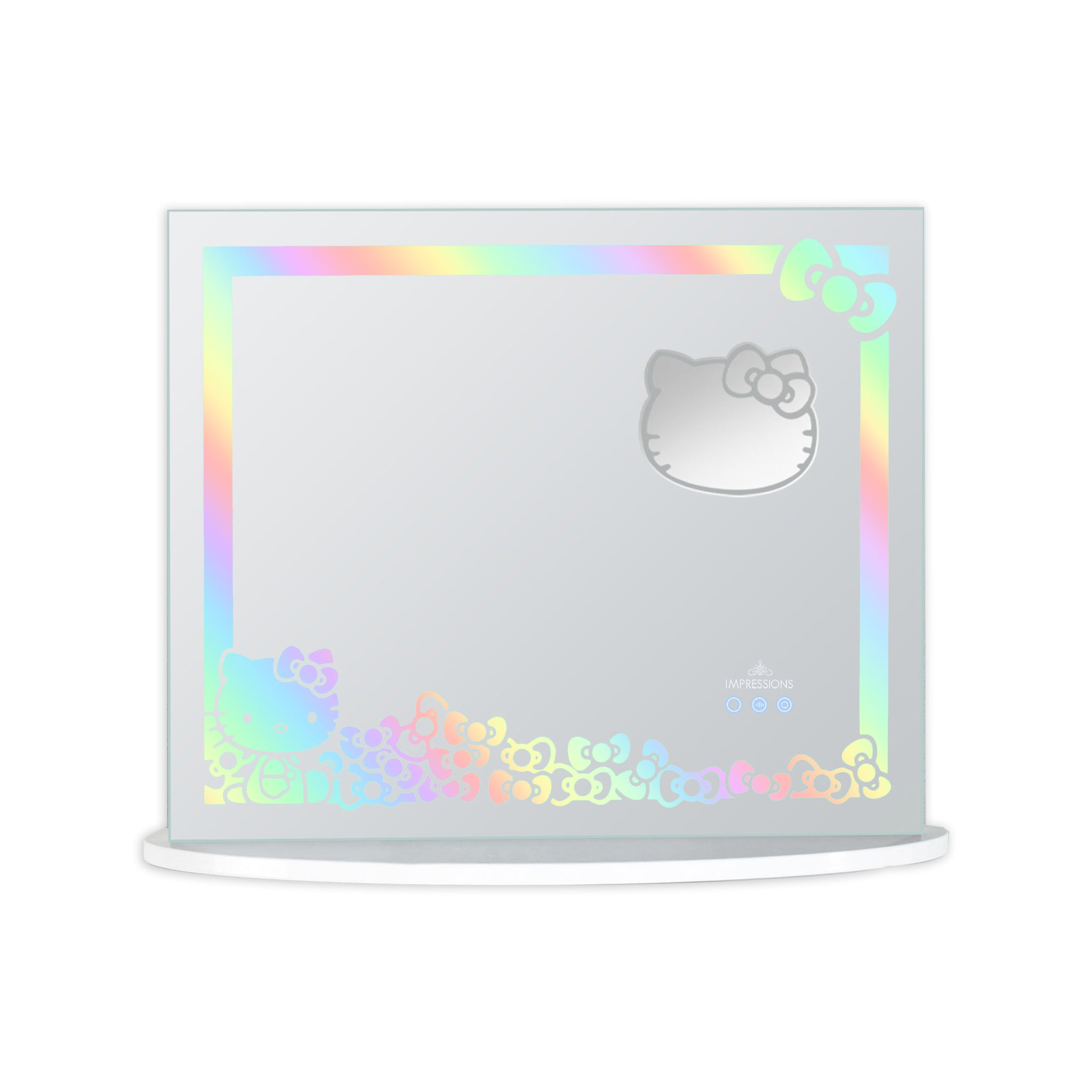 Hello Kitty® RGB PLUS "Bows" Vanity Mirror – Impressions Vanity Co.