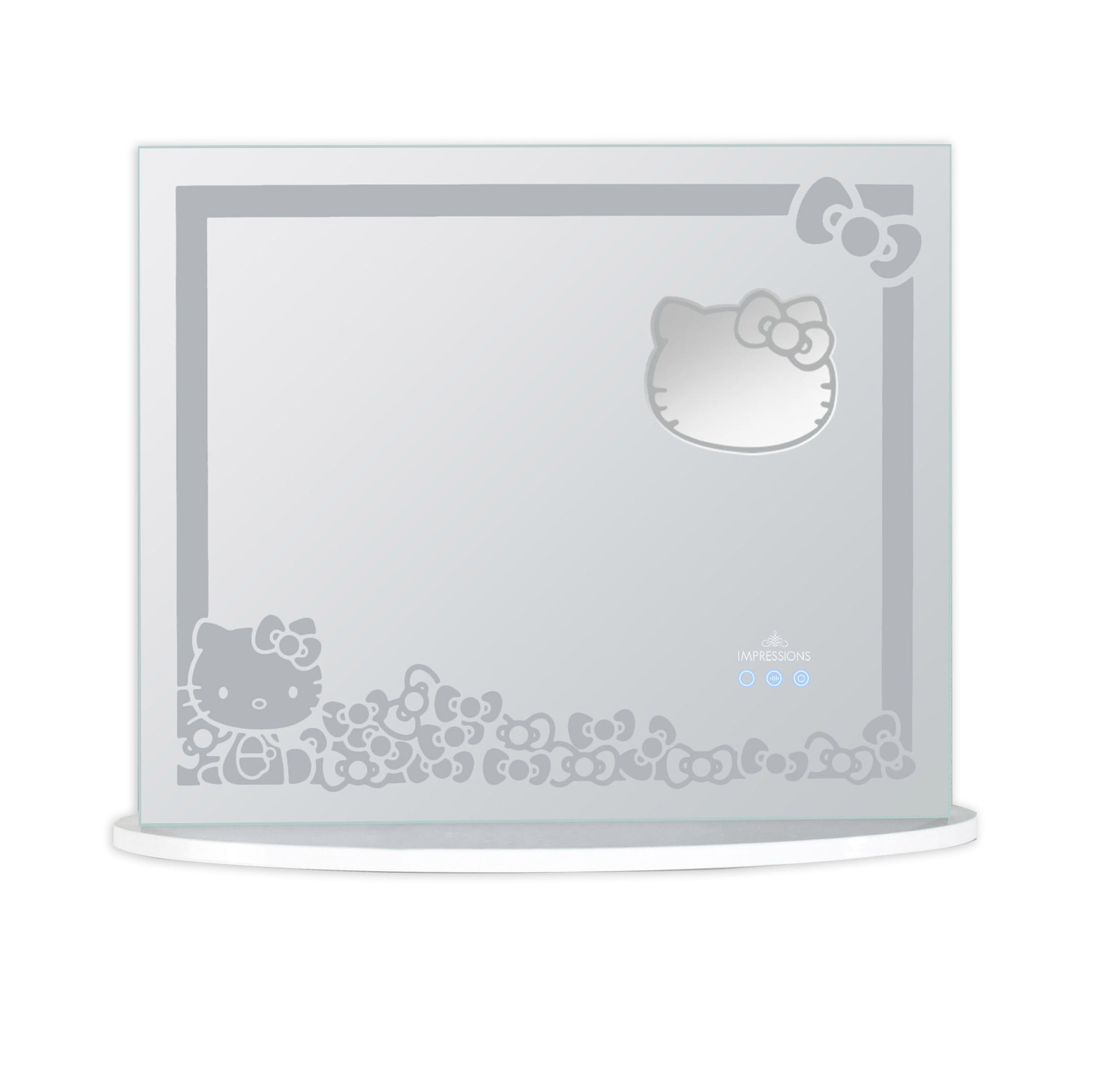 Hello Kitty® RGB PLUS "Bows" Vanity Mirror – Impressions Vanity Co.
