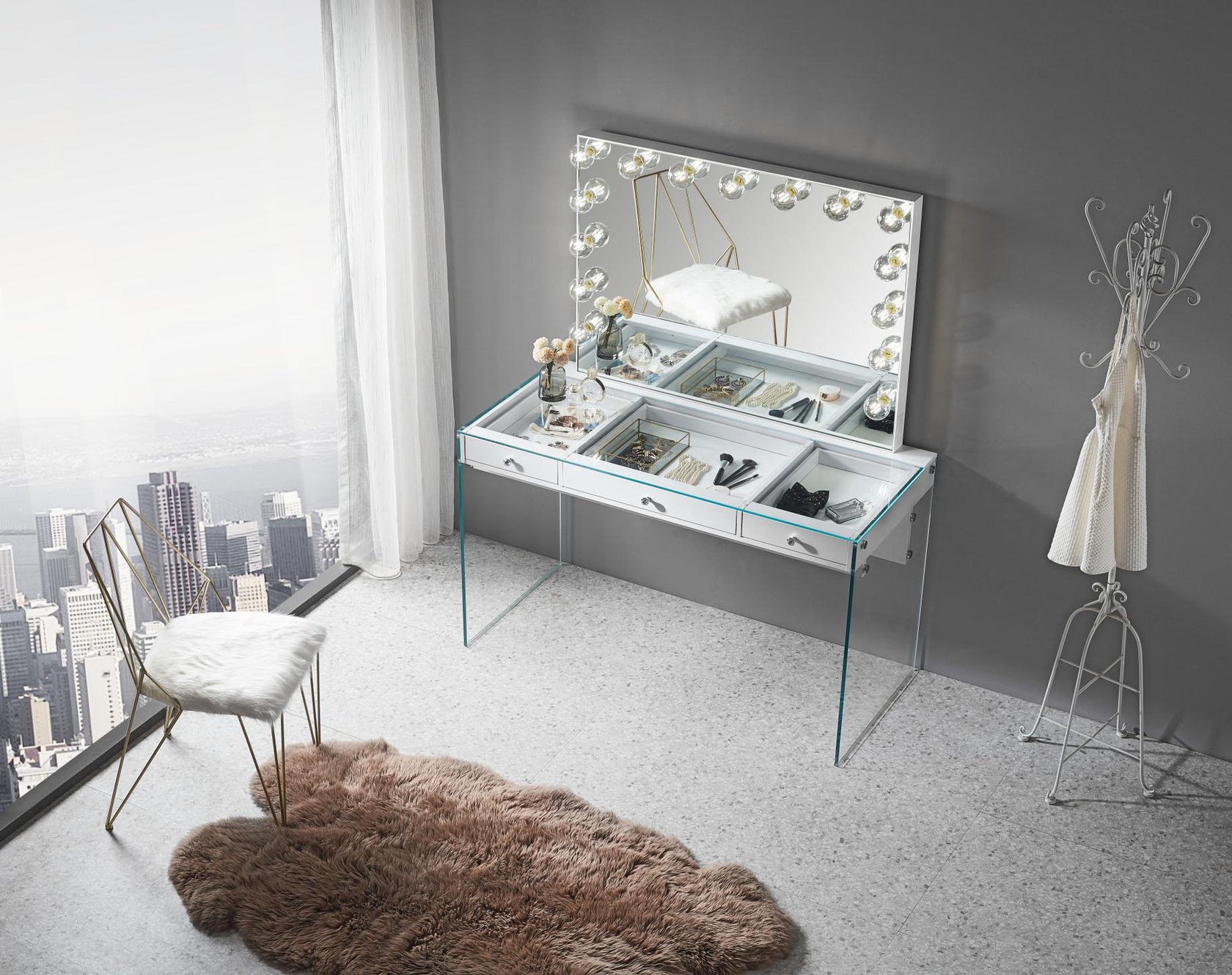 SlayStation® Elite Vanity Table – Impressions Vanity Co.