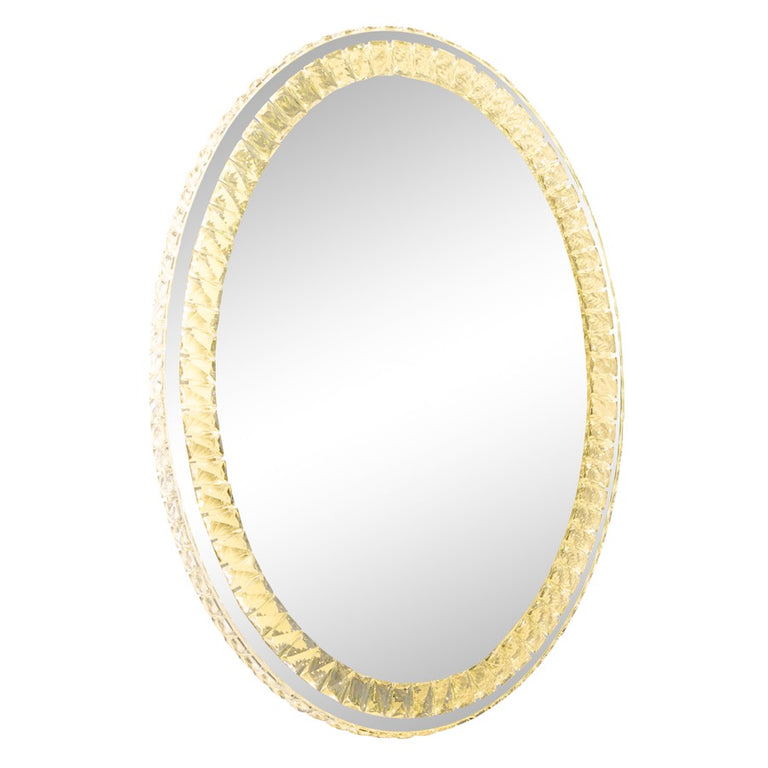 Diamond Collection OVAL Premium Illuminated Vanity Mirror – Impressions ...