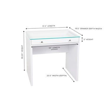 SlayStation® Mini Table + Vanity Mirror Bundle – Impressions Vanity Co.